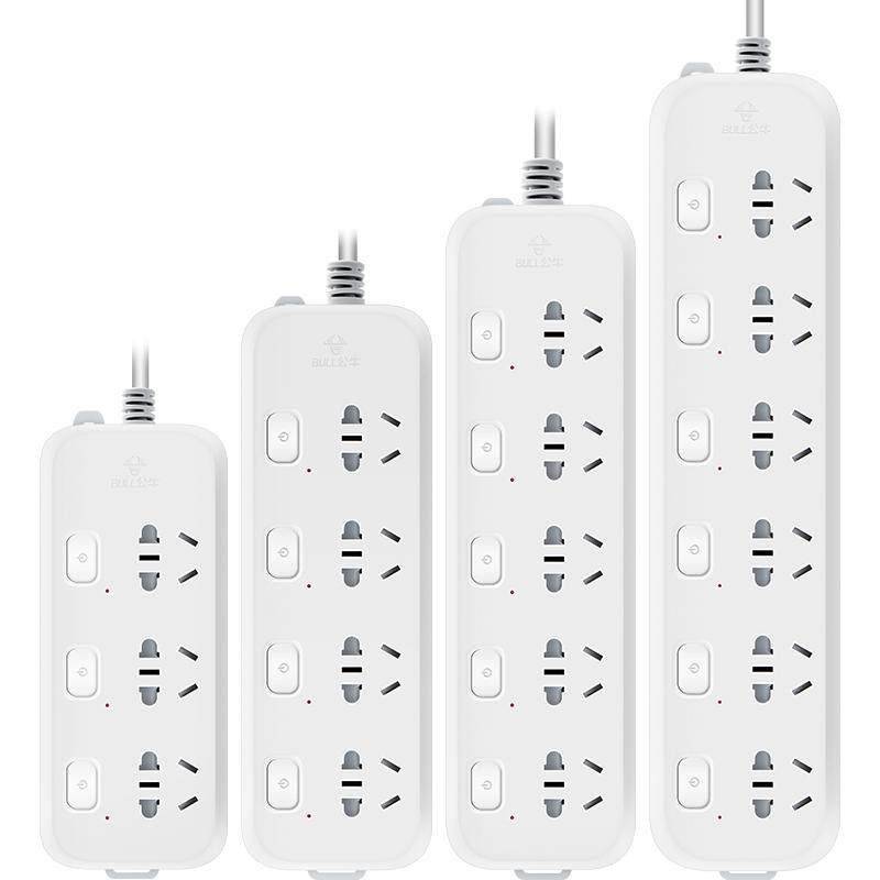 Bull Brand Australian Socket Extension Cord - Red Multi-Plug with Switch