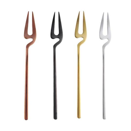 Fruit Fork Set - Creative and Cute 304 Stainless Steel Small Fork ...