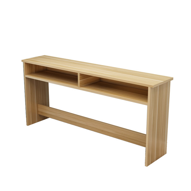 Narrow tables on the wall, long tables on the wall, narrow shelf table ...