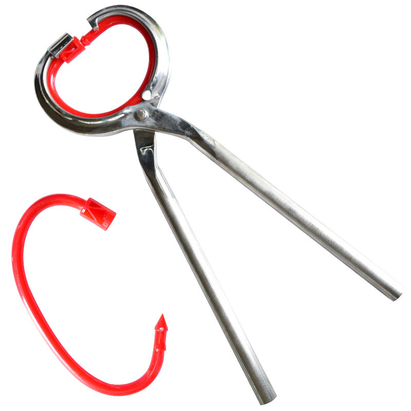 Large Bull Nose Ring - Stainless Steel Bull Nose Pliers for Cattle Breeding