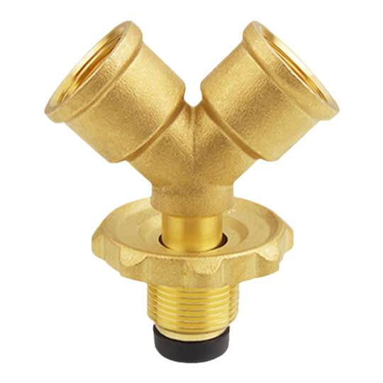 Gas Tank Three-Way Valve Joint for Liquefied Gas Diversion