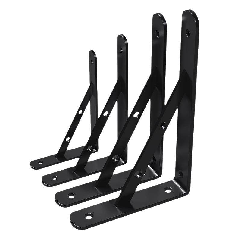 Giant Crystal Triangular Bracket - Right Angle Steel Shelf Support