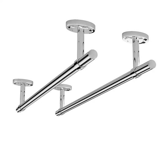 Clothes Drying Pole - Balcony Fixed One-Fork Stainless Steel Top ...