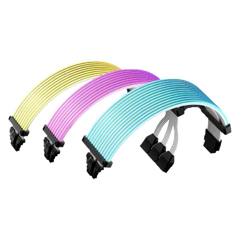 Cabo para Placa de Vídeo Lian Li 12VHPWR 3x8Pin para 16Pin - Série Neon