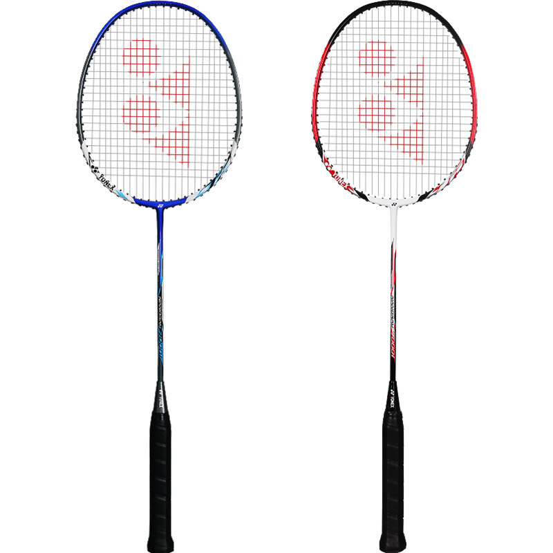 Yonex Badminton Racket Set - Genuine Professional Carbon Fiber YY Ultra-Light Double Racket