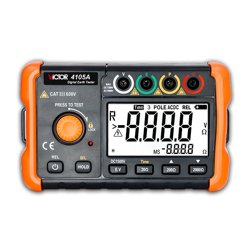 Shengli VC4105A ground resistance tester Lightning protection digital ...