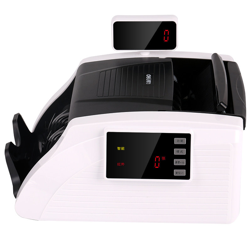 Deli JBYD 3909A(C) Dual Screen Money Counter - Office & Home Use