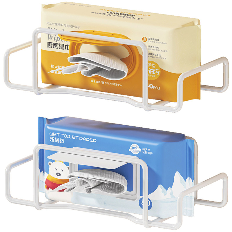 Wet Wipes Storage Box - Wall-Mounted Shelf - Toilet Paper Holder ...