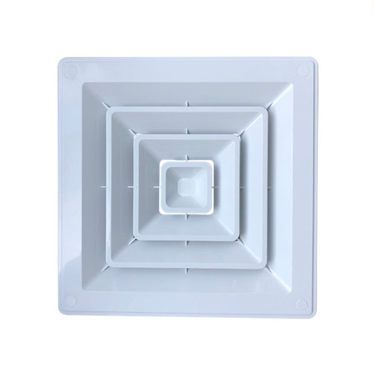 Plastic Steel ABS Diffuser Central Air Conditioner - Four-Sided Louver ...