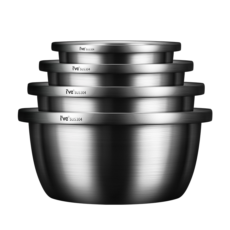 I've Stainless Steel Basin - Food Grade Kitchen & Cooking - Round