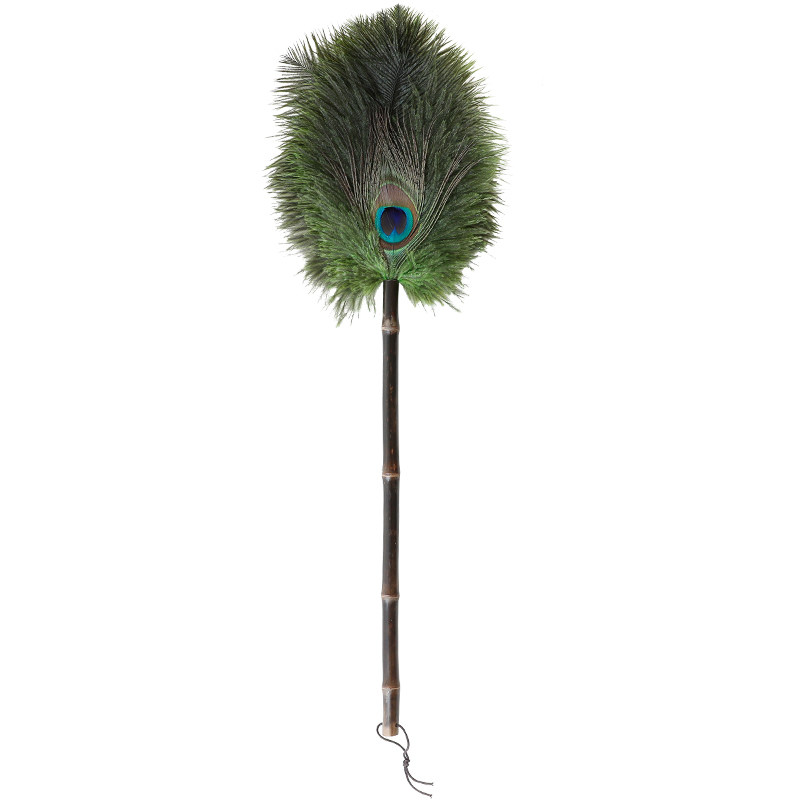 Artistic Feather Duster with Peacock and Ostrich Feathers - Space ...