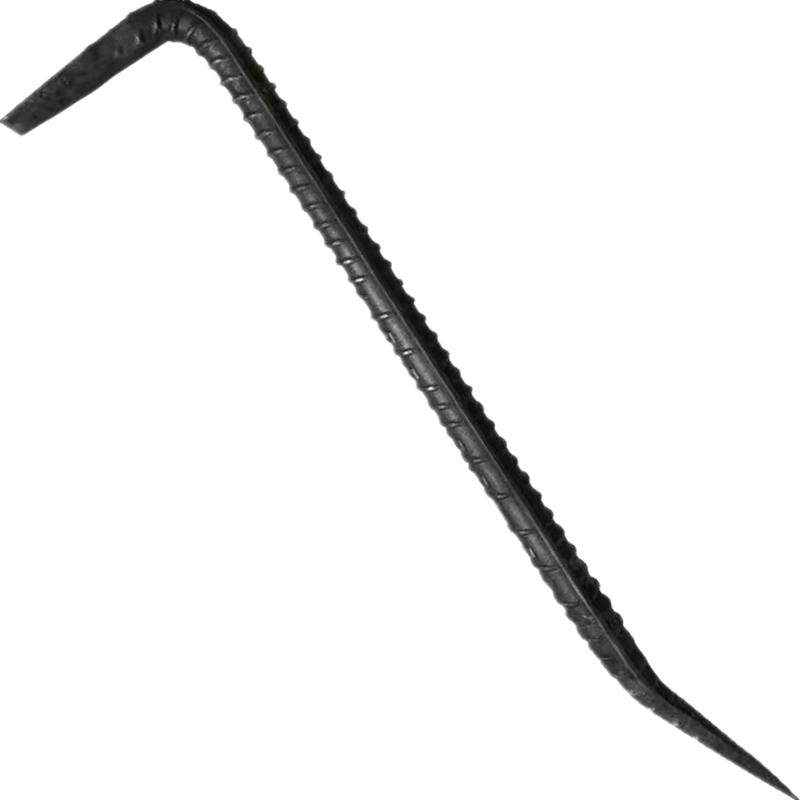 Seven-Shaped Woodworking Crowbar with Threaded Steel for Construction ...