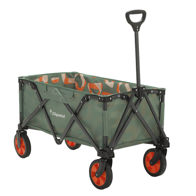Diplomat Camper Cart: Portable Camping Trailer Hand Trolley
