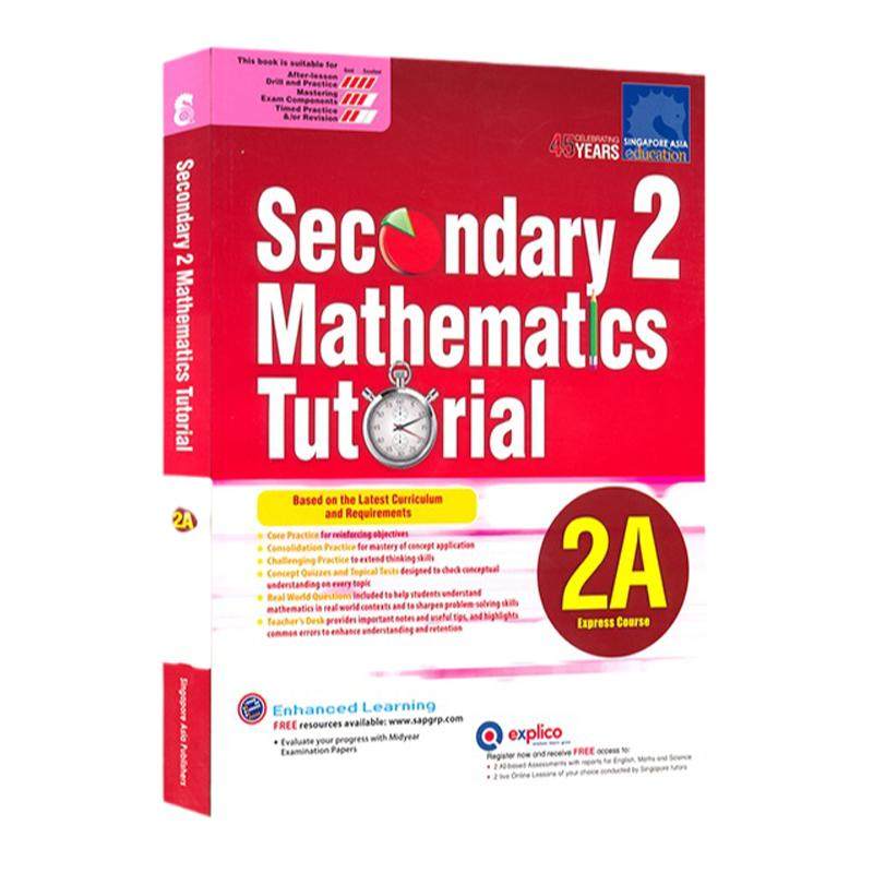 Secondary 2 Mathematics 2A - SAP Singapore Textbook