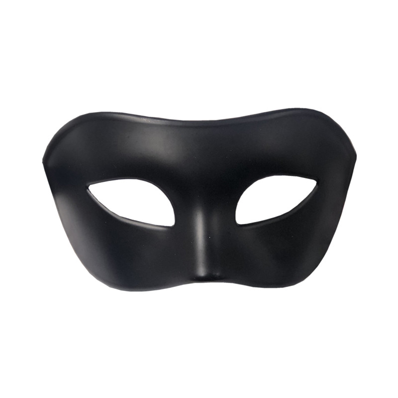 Black Zoro Half Face Mask - Halloween Costume Accessory