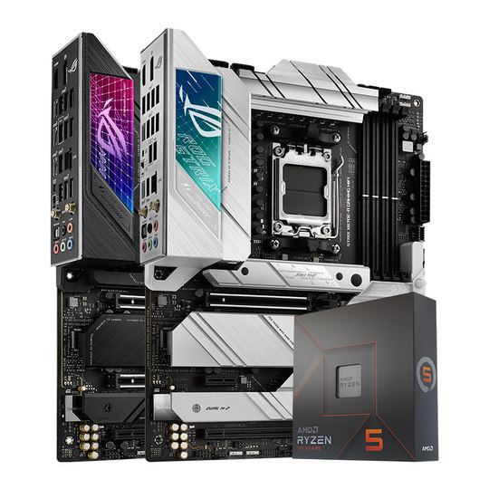 AMD Ryzen R5 7600/7600X with ASUS B650 Gaming Motherboard CPU Set