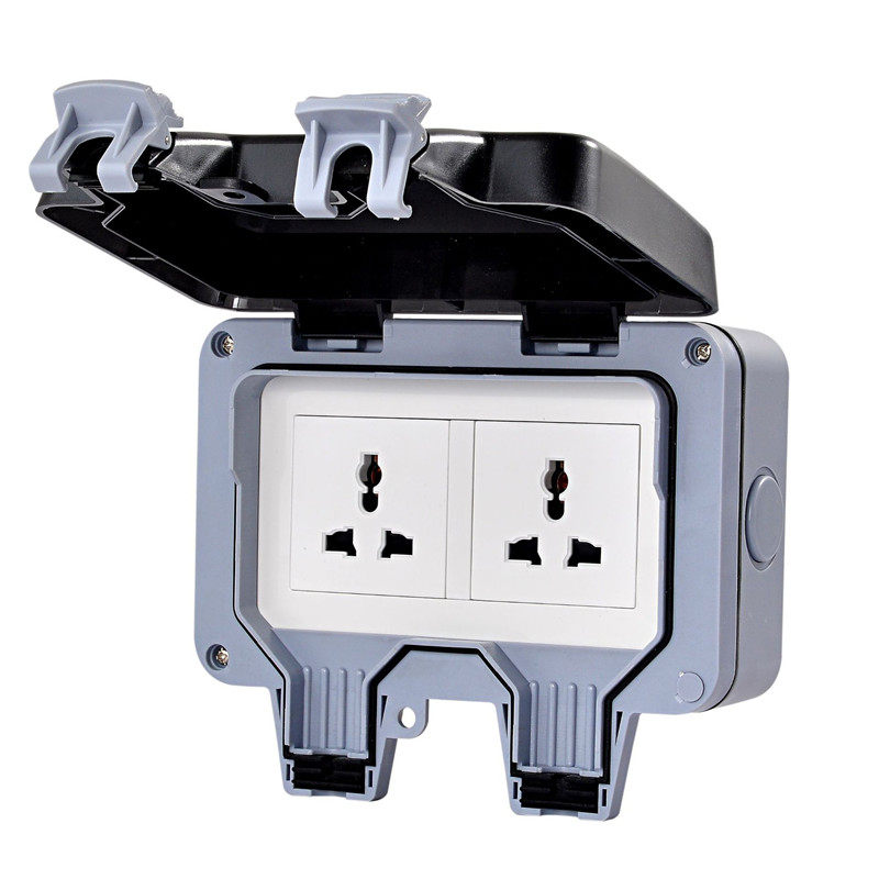 National Standard Two-Pin Plug American to British Standard 13A5A with ...