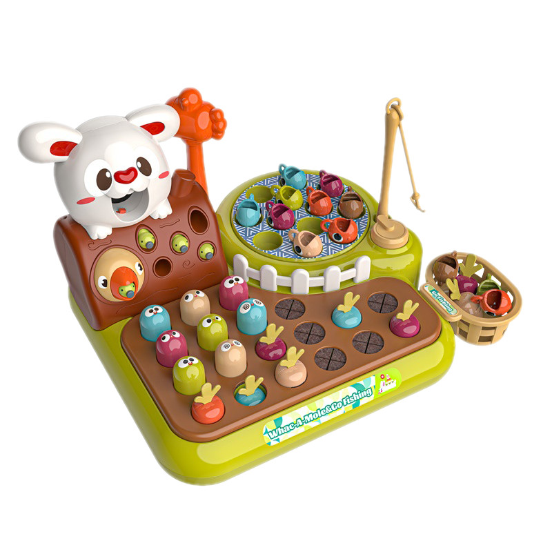 Aiyoulebi Happy Gopher Children's Toy - Plastic Hammer Game