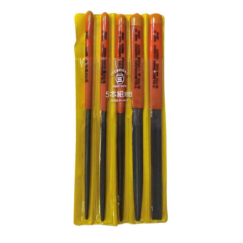 Periuk jepun tiga set pelbagai fail diimport fail kerja kayu penyambung ...