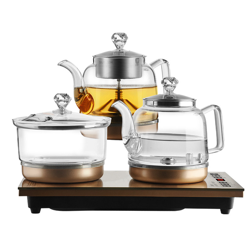 Tea Prince Automatic Electric Tea Stove Glass Kettle - 0.9-1.5L