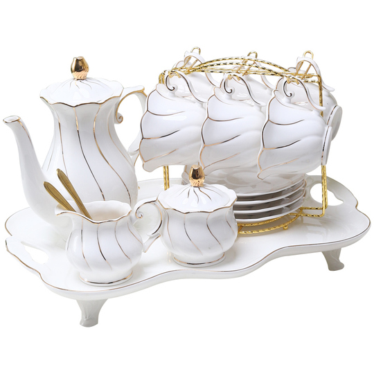Nietzsche European Style Coffee Cup Set - Porcelain Tea Cup with Spoon ...