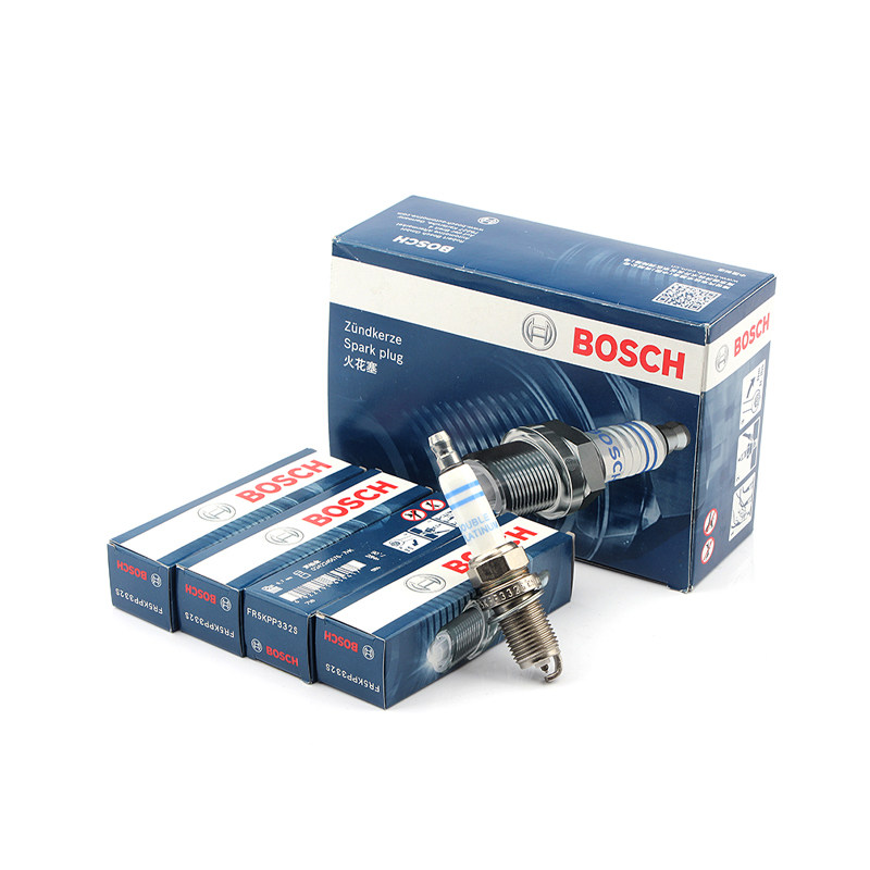 Bosch Iridium Platinum Spark Plugs (4-Pack) - FR6HI332 - EA111 Audi A3 ...
