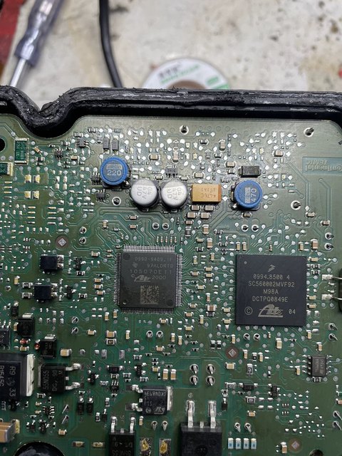 0990-9409.1E Volkswagen Mercedes-Benz Fords ABS pump IC chip module ...