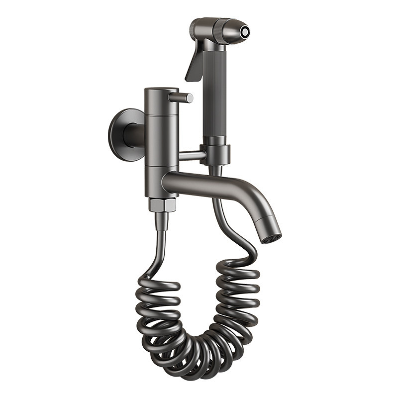 Pressurized Copper Faucet with Spray Gun for Mop Pool