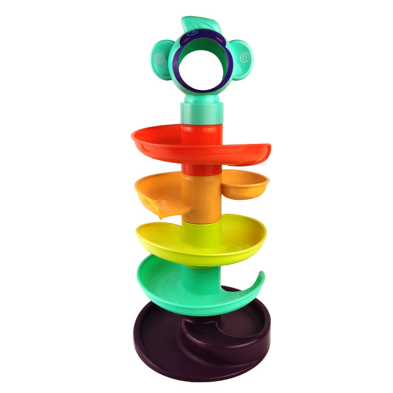 Zhuanzhuanle Track Ball Baby Toy Puzzle - Early Education Jenga Rolling ...