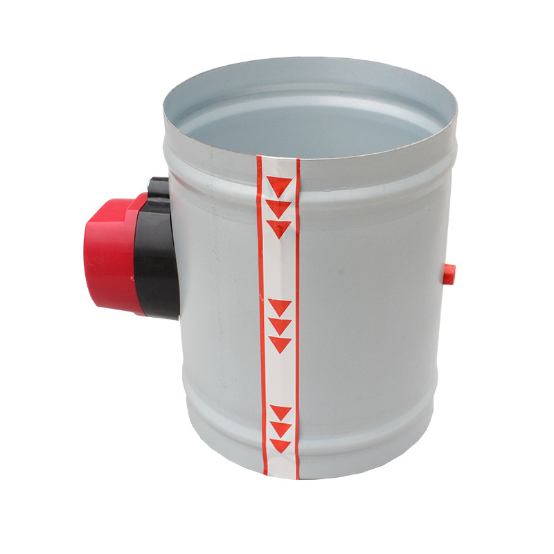 Galvanized Electric Air Valve Flue Check Valve Round Switch Valve Pipe ...