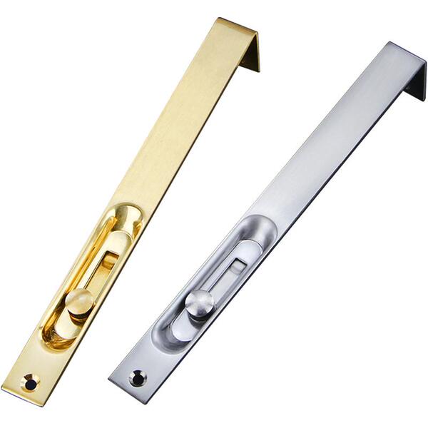 Concealed latch - 6 inch obsidian black | Deinar