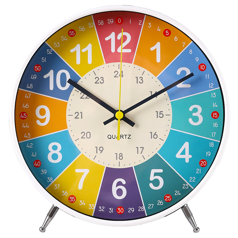 Early Education Clock, Modern and Simple Children's Learning Time ...