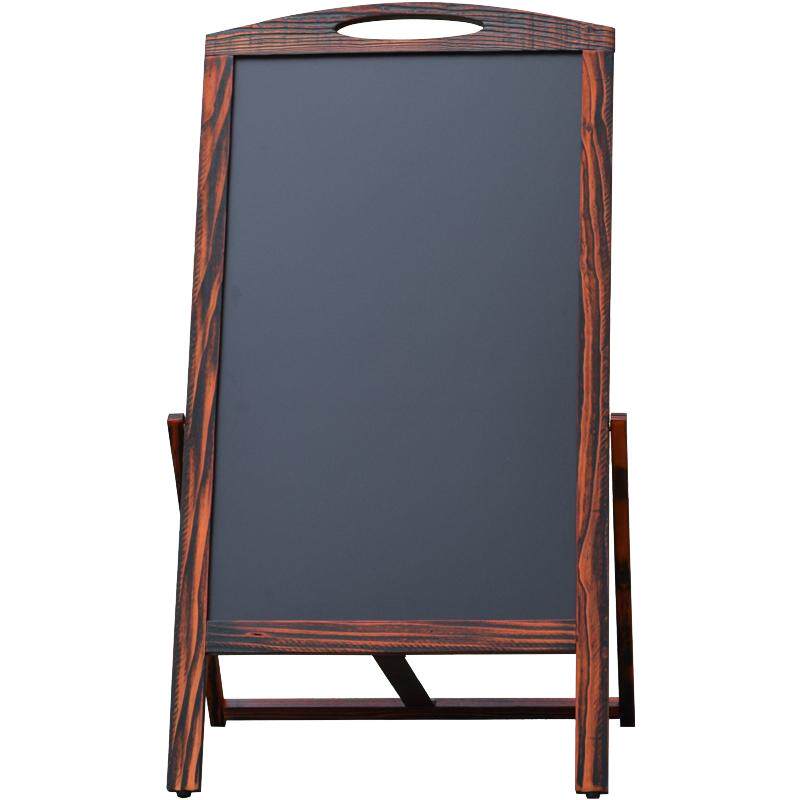 Papan nama papan tulis vertikal kayu solid retro xiu eddie untuk kedai ...