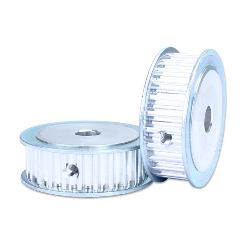 Aluminum alloy synchronous pulley 5m-25 teeth spot synchronous belt set ...