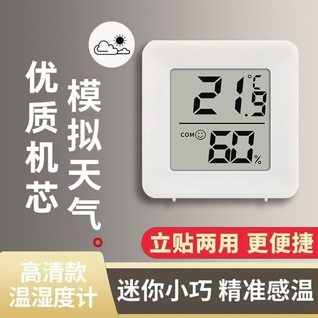 Thermometer indoor household high-precision electronic wall-mounted ...