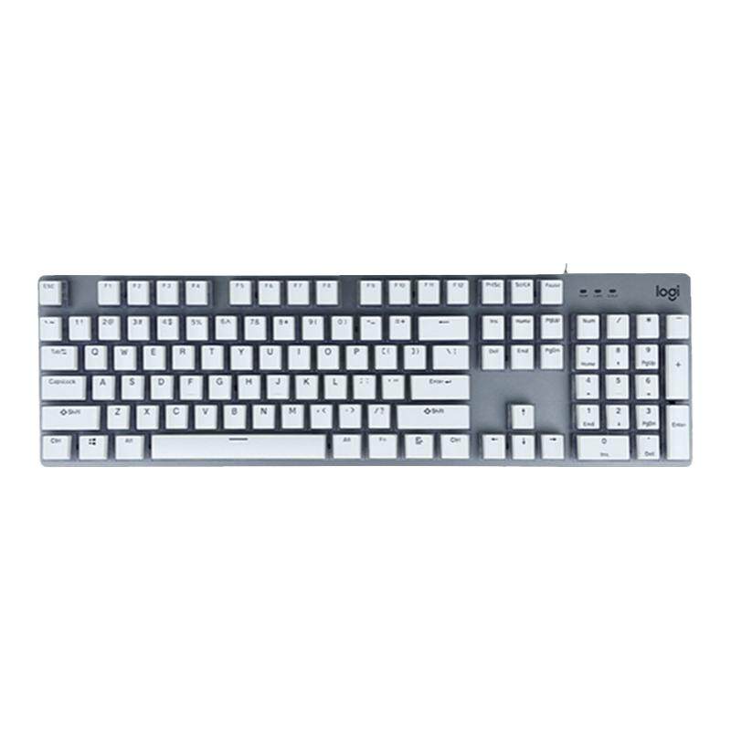 Logitech K845 Mechanical Keyboard - Wired Pudding Crystal White, High ...