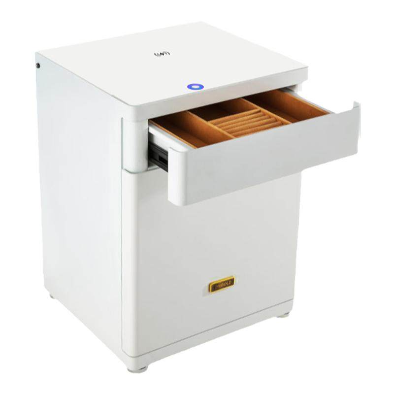 Diebold Fingerprint Safe - Home Bedside Table All-Steel Anti-Theft ...