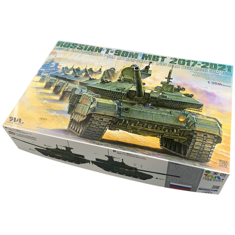 Tiger Model 4614 1/35 Russischer T-90M Panzer Modellbausatz