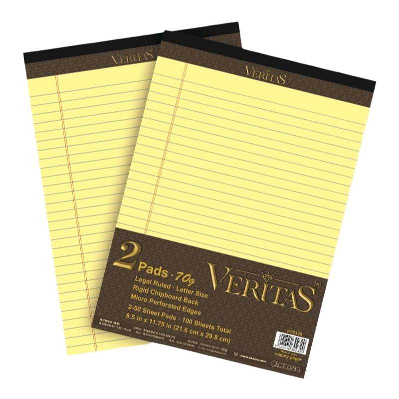 Caesar Kaisavitas Legal Pad A4 - Lined Paper, Easy Tear