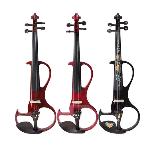 High-End Electronic Violin with Pickup - Performance-Grade Acoustic ...