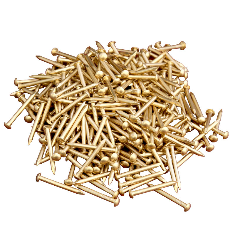 Chinese Antique Brass Nails | Round Head Drum Nails | Furniture Hinges ...