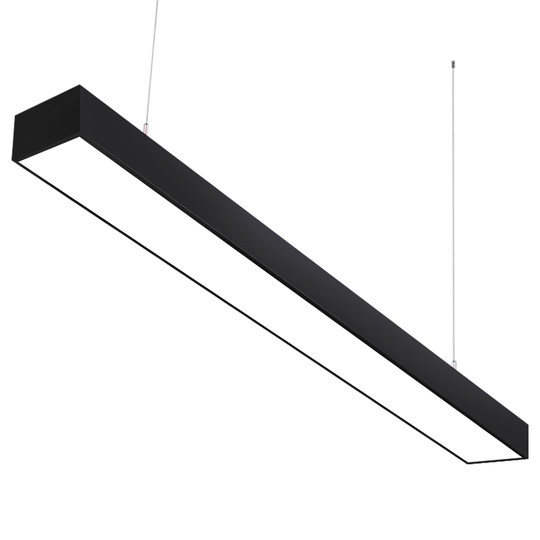 Bandes lumineuses de lustre de bureau à led pour espaces commerciaux