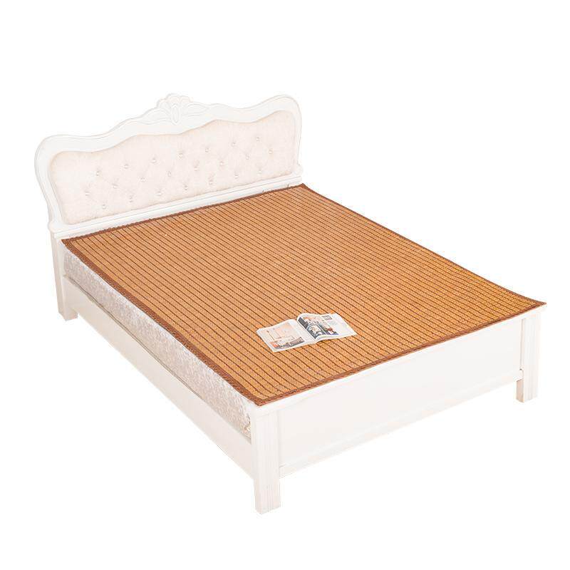Summer Carbonized Mahjong Mat - Folding Bamboo Mat for Dormitory Use