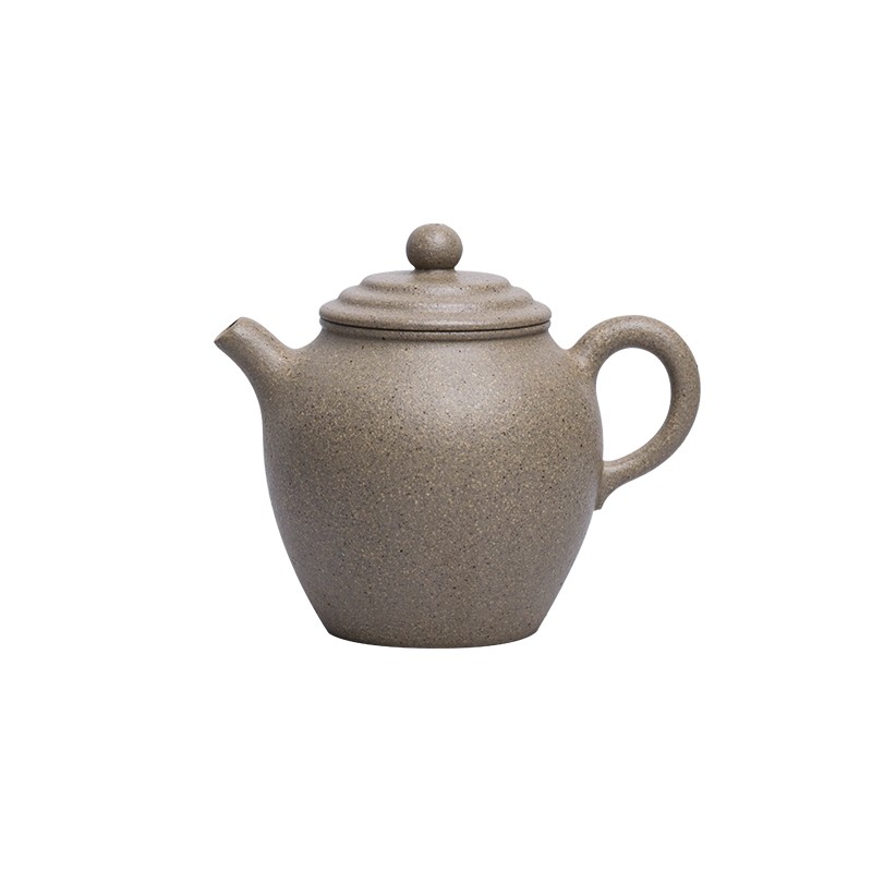 Dayi Yixing Purple Clay Teapot - Dabin Olive Pot - 190cc Handmade