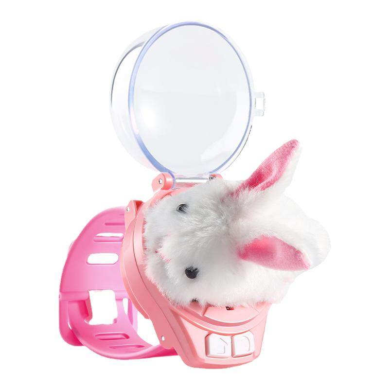 White Rabbit Remote Control Racing Car Toy for Kids | Plush Baby Rabbit ...