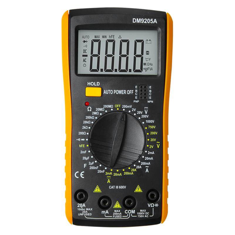 Syntek 9205A Digital Multimeter - Voltage, Current, Capacitance Meter