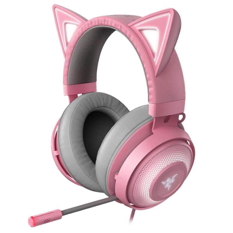 Razer north sea giant monster cute cat version pink crystal usb head ...