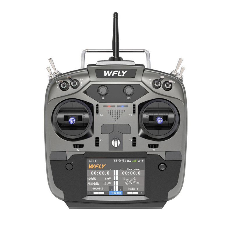 Wfly Tiandifei 16-Channel Remote Control ET16S Fixed-Wing Aircraft ...