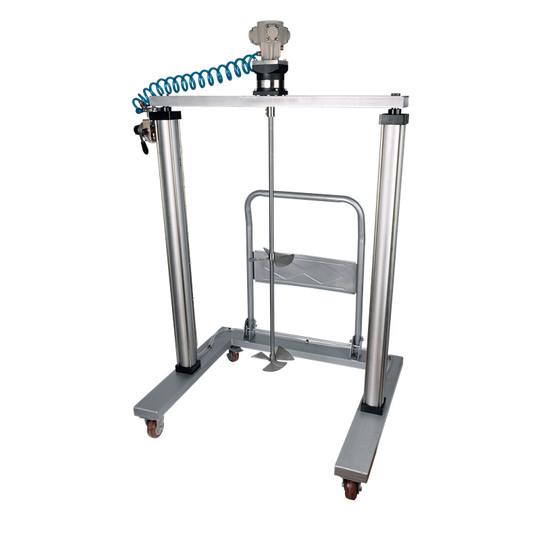 IBC Ton Barrel Pneumatic Mixer for Chemical Liquid Mixing