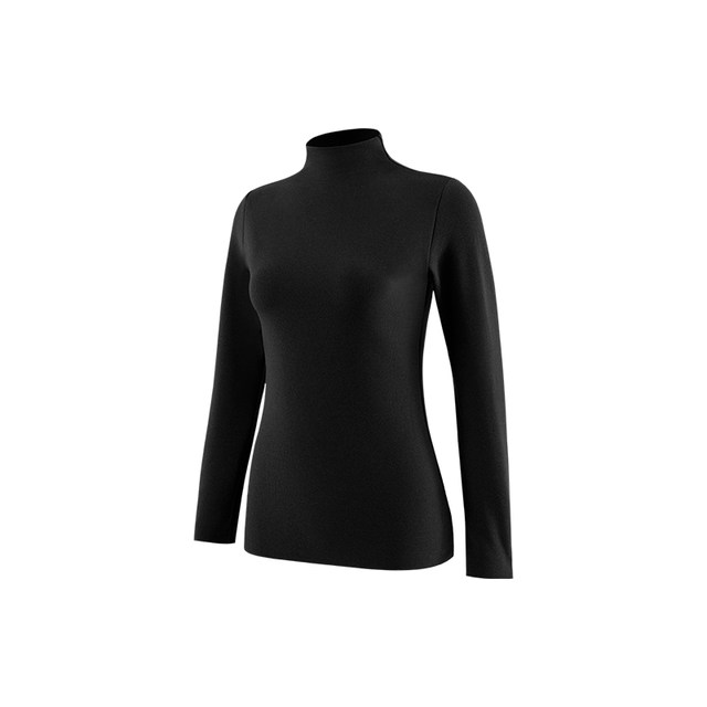 Half -high -necked bottom shirt female 2024 new autumn and winter with ...